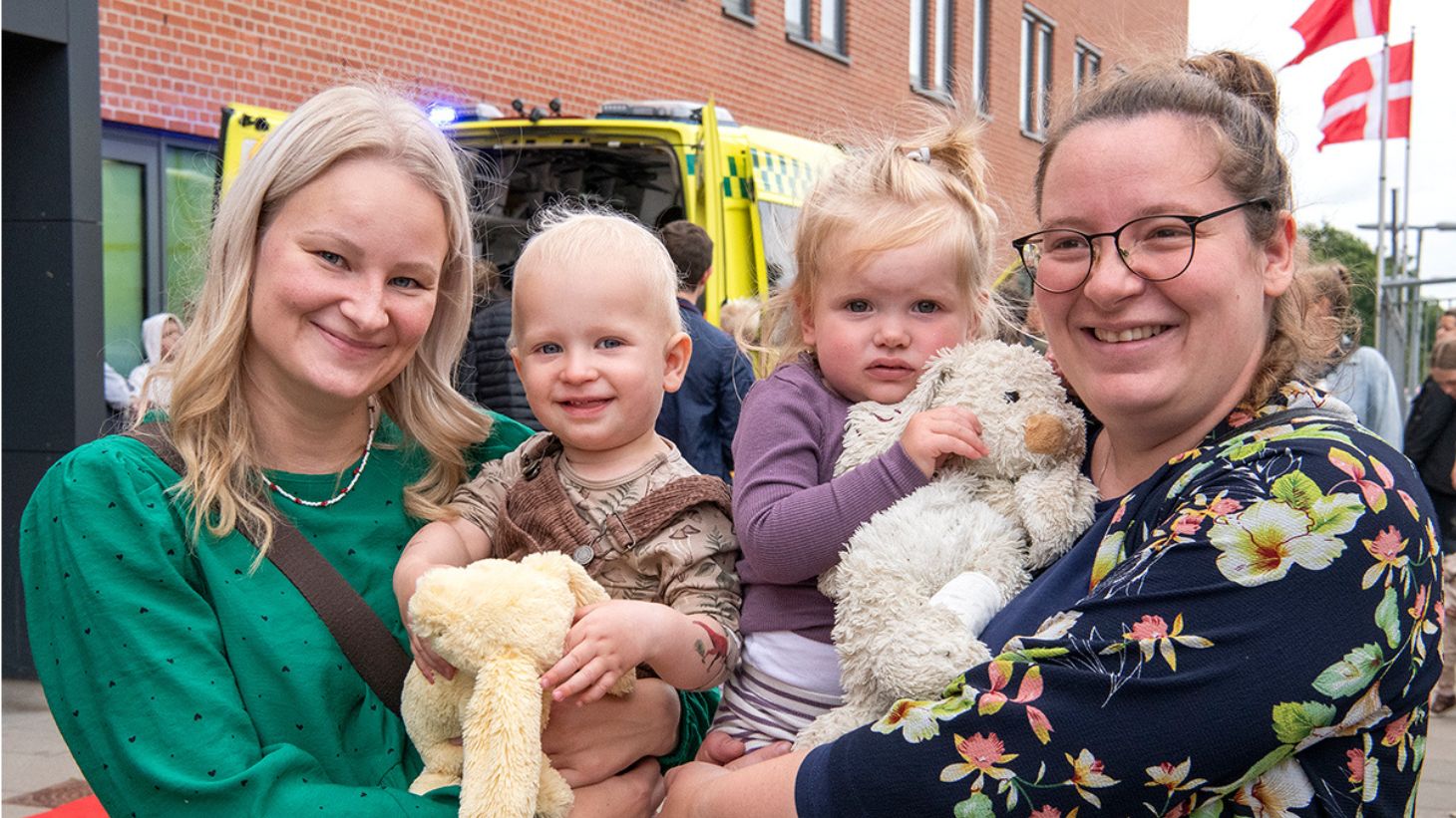 Gæster og bamser i massevis kiggede forbi til Åbent Hospital ...
